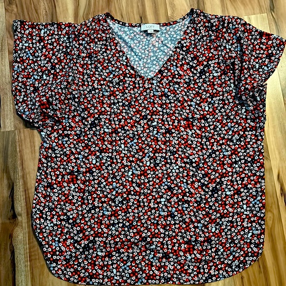 LOFT | Tops | Loft Floral Blouse | Poshmark